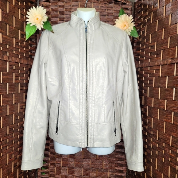 giacca | Jackets & Coats | Giacca Laminated Jacket In Good Condition ...